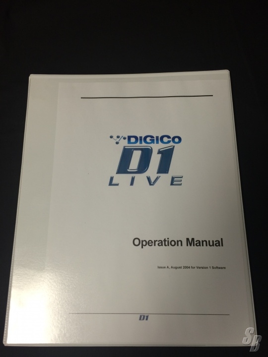 Listing - DIGICO D1 LIVE - Detail - CONSOLE/DIGITAL - SoundBroker.com