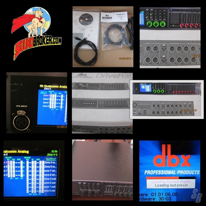 Listing - DBX 4800 - Detail - SPEAKER PROCESSORS - SoundBroker.com