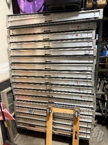 Listing - 18 4' X 8' STAGING DIMENSIONS BLACK NON-SKID QUAD RIPPLE DECK ...